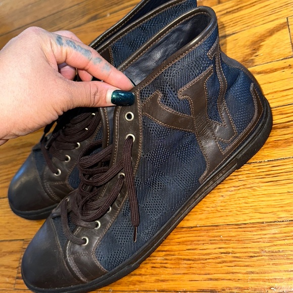 Louis Vuitton | Shoes | Mens Louis Vuitton Converse Style Shoes | Poshmark